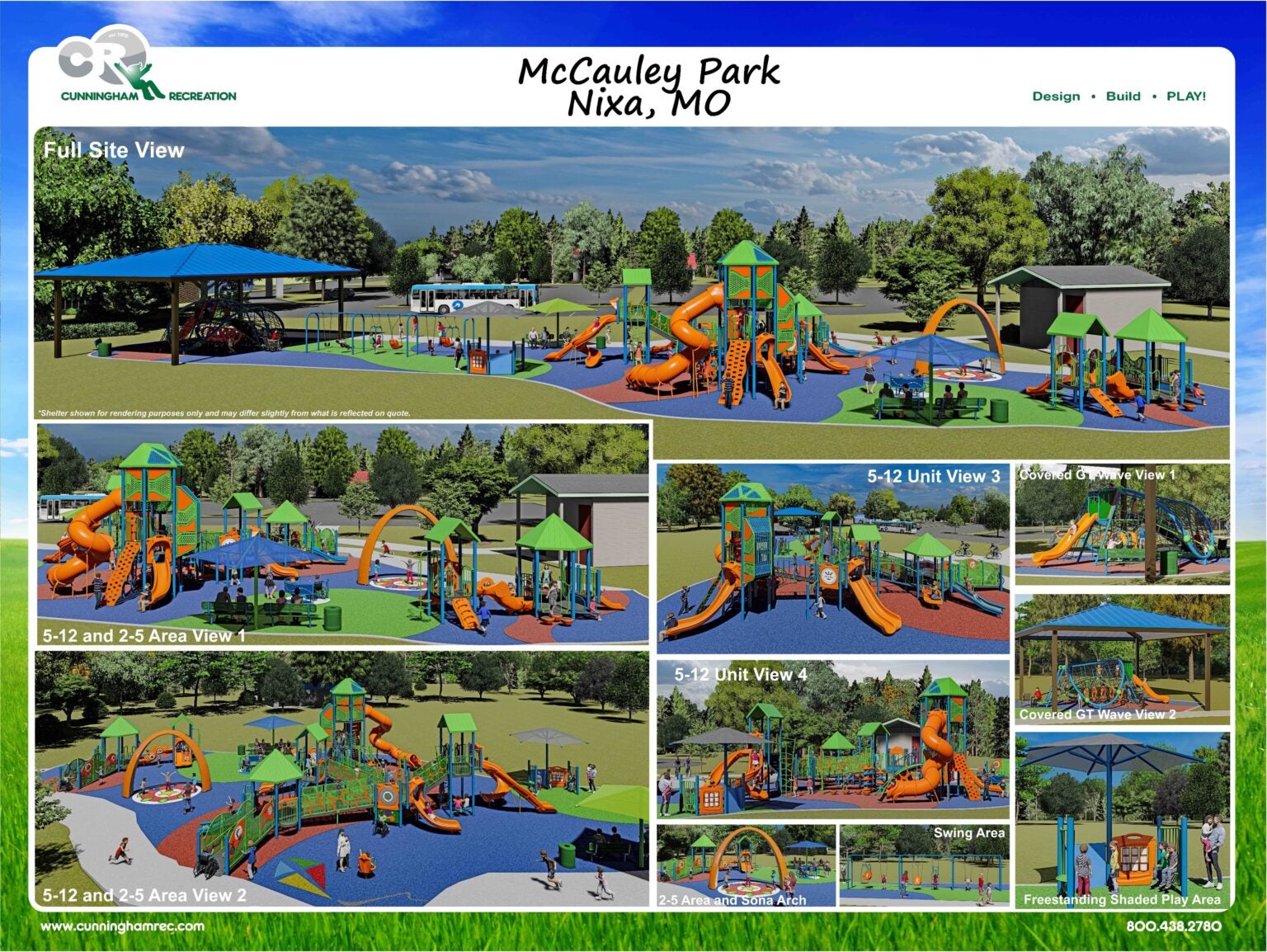 McCauley Park Inclusive Playground Project - City of Nixa, MO