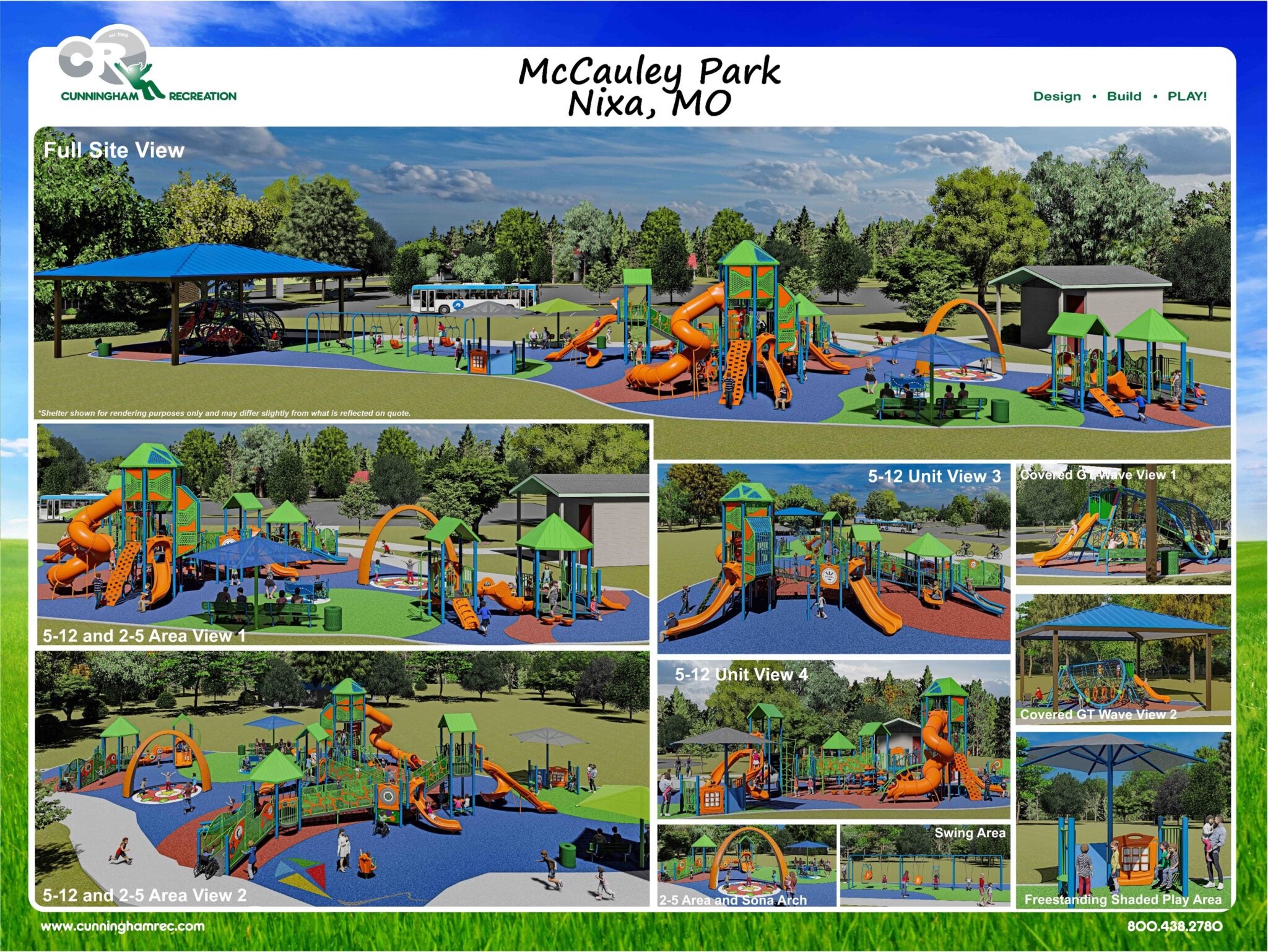 McCauley Park Inclusive Playground Project - City of Nixa, MO